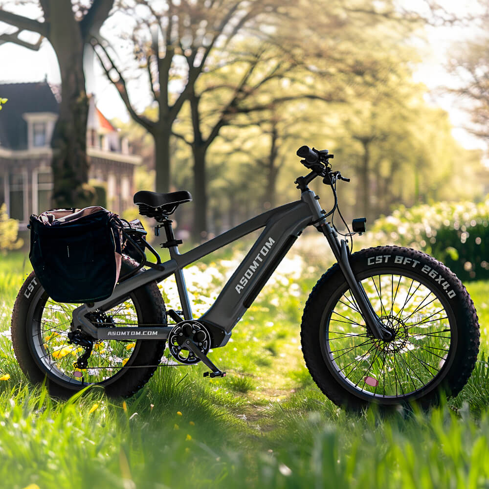 ASOMTOM Electric Mountain Bike – Long Range & Perfect for Tall Riders ...